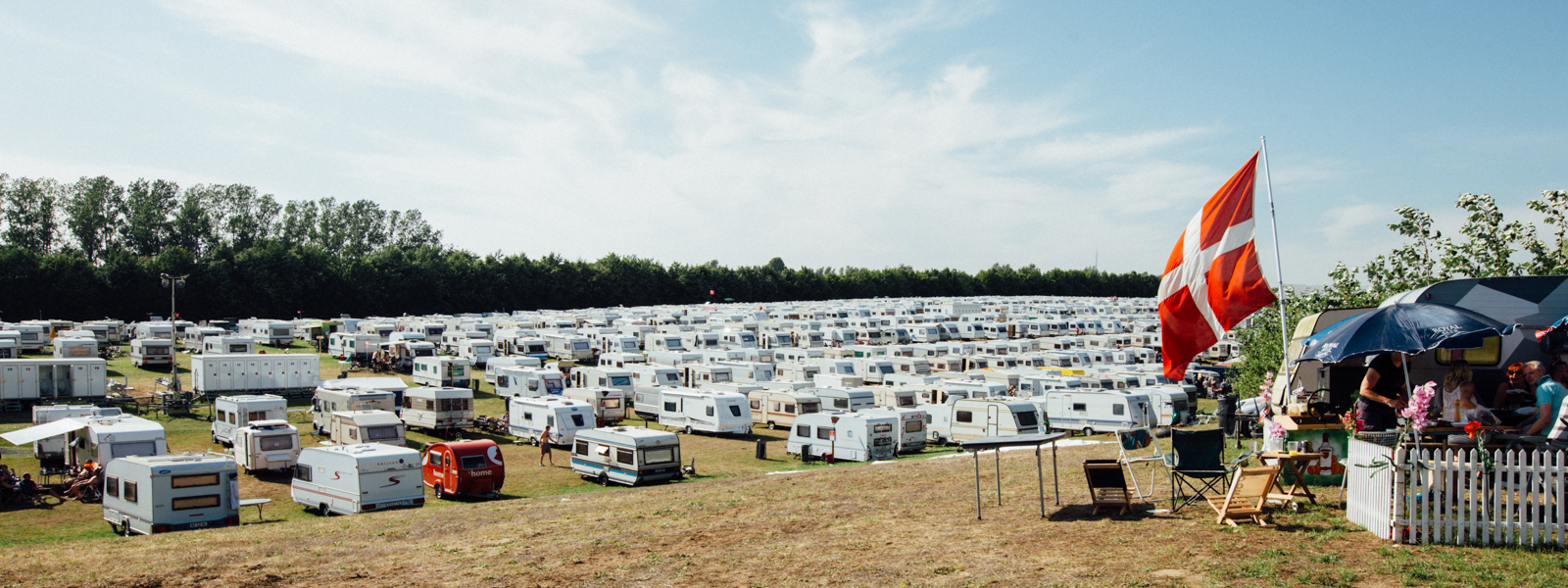 Campingvogn på Smukfest
