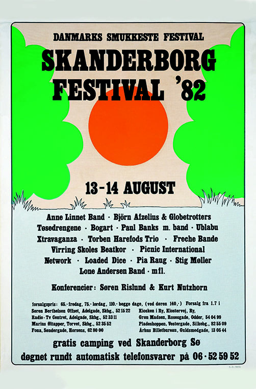 Smukfest plakater gennem tiden