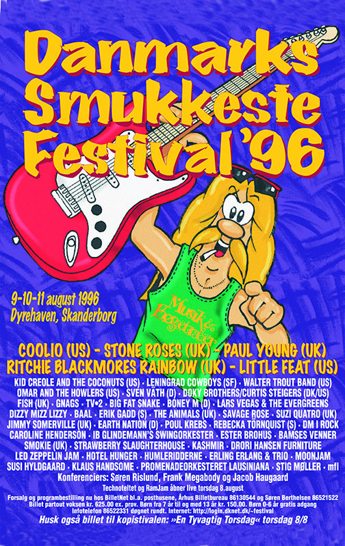 Smukfest plakater gennem tiden