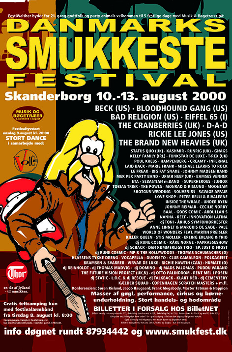 Smukfest plakater gennem tiden