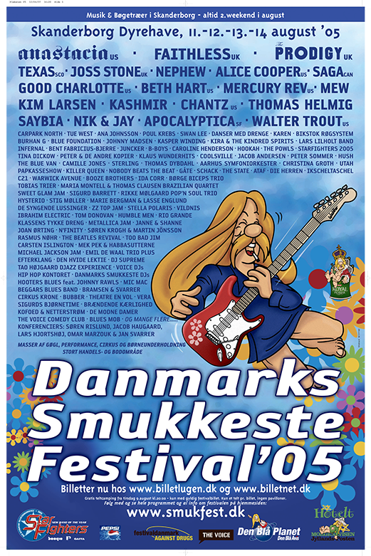 Smukfest plakater gennem tiden