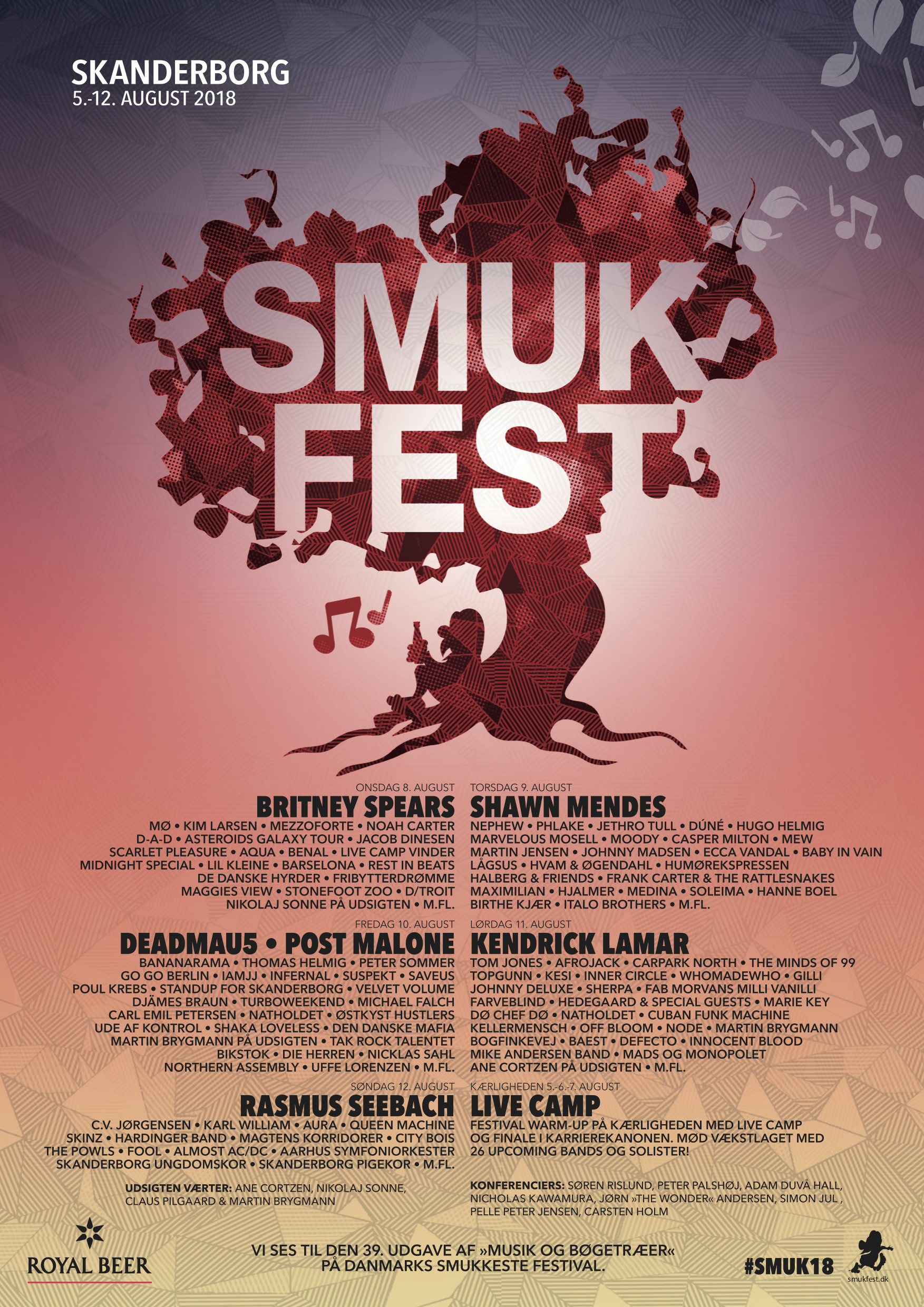 Smukfest plakater gennem tiden