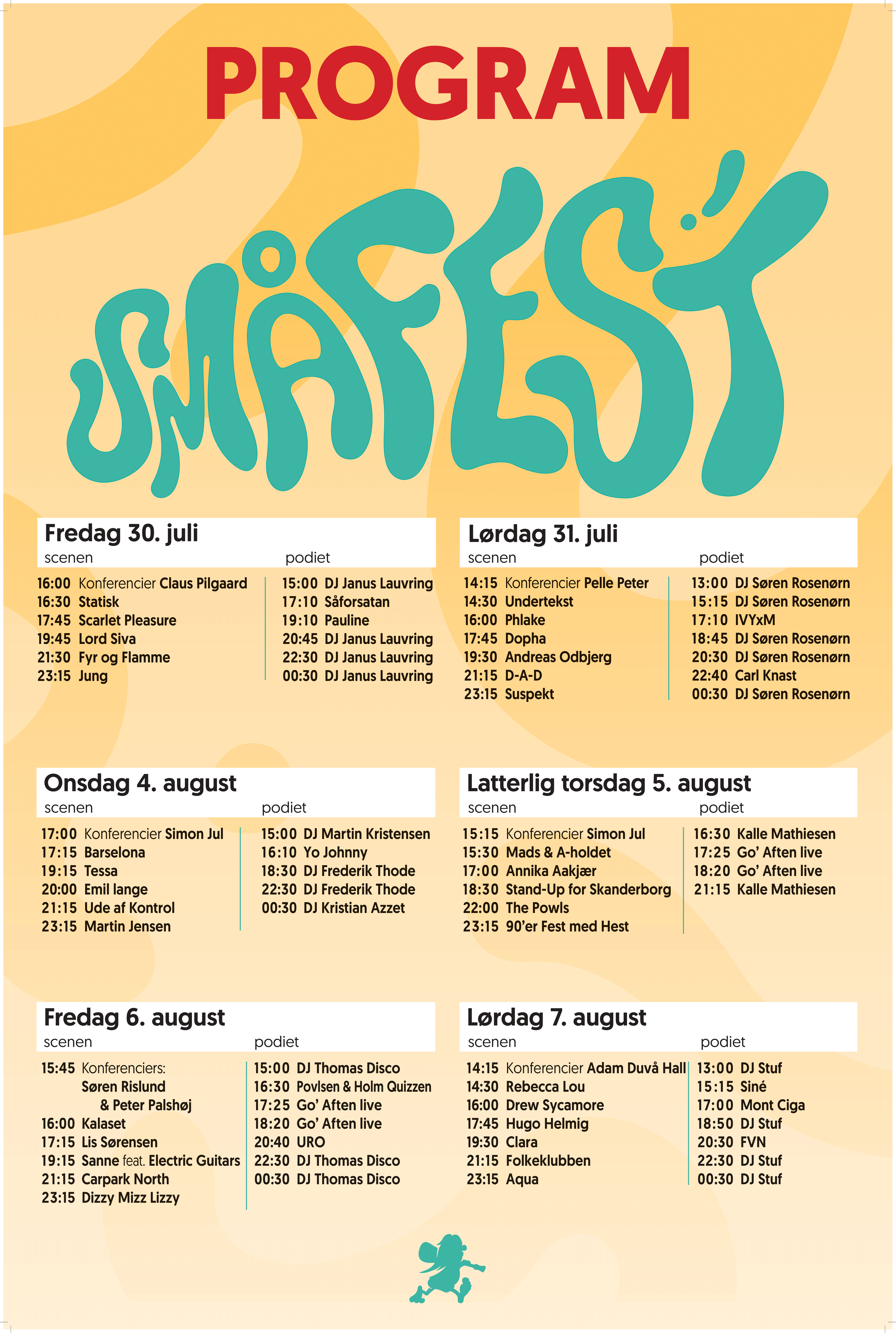 Smukfest plakater gennem tiden